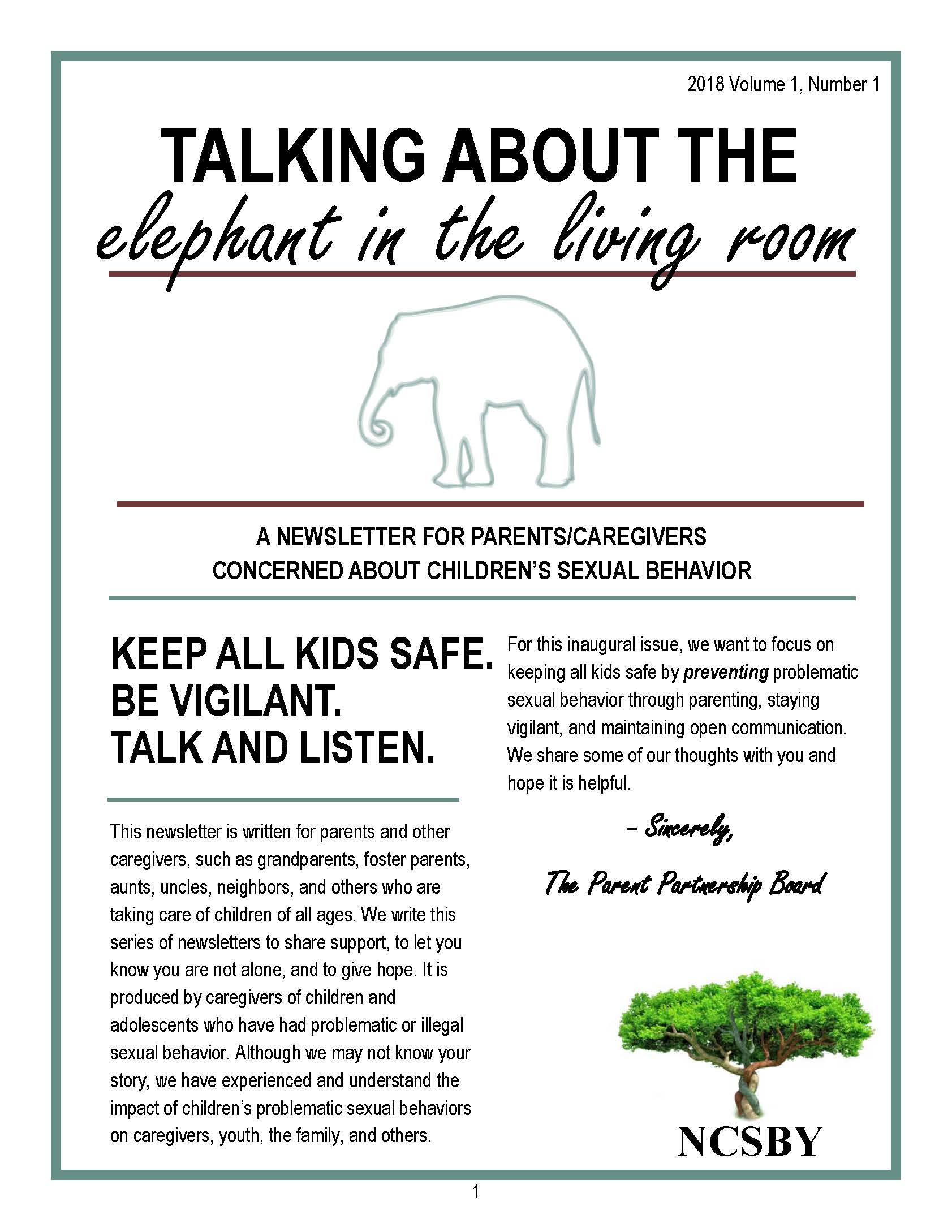 Talking About the Elephant in the Living Room | NCSBY